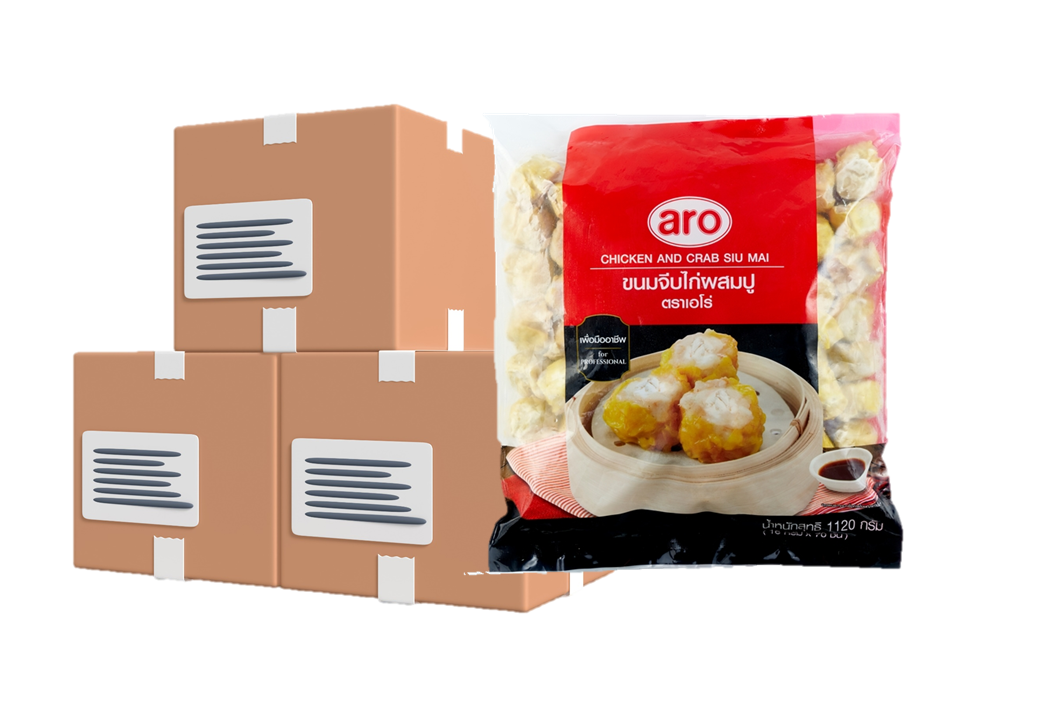 Makroclick | ARO FROZEN CHICKEN & CRAB SIUMAI 70PCS*18PACK (3CARTON)