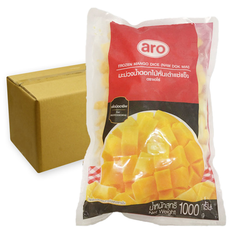 Makroclick | ARO FROZEN MANGO NAMDOKMAI DICE 1KGX10PACK