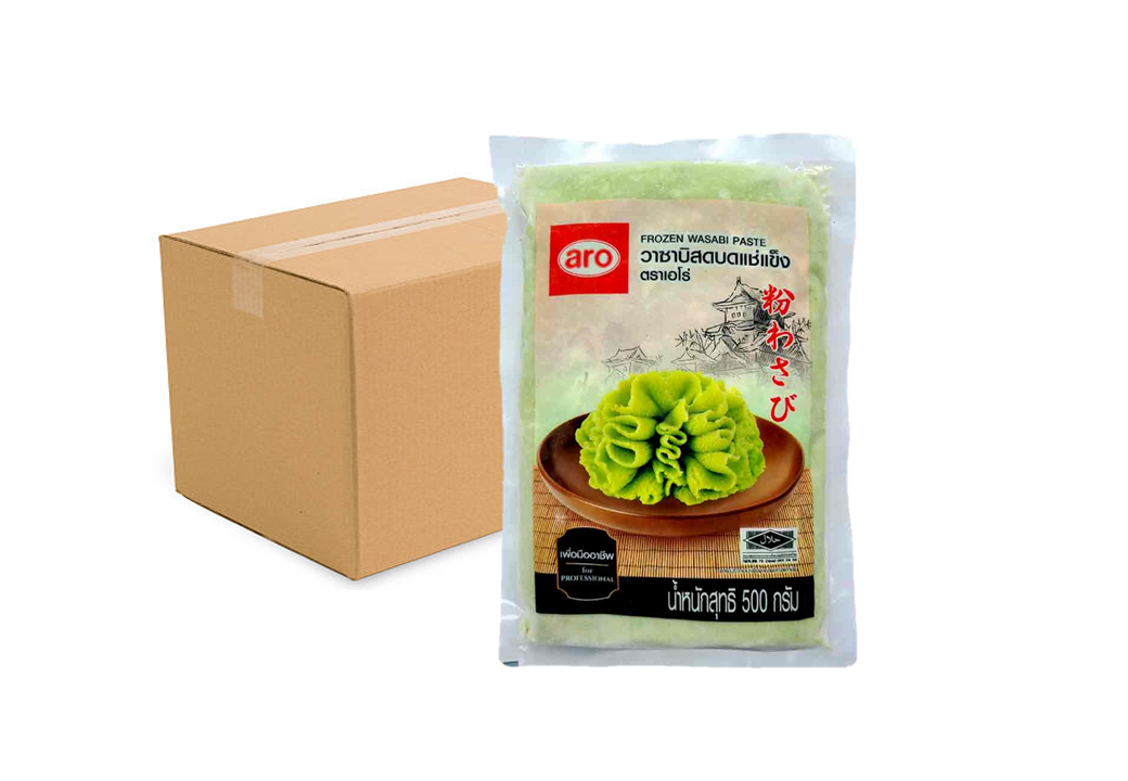 Makroclick | ARO FROZEN WASABI PASTE 500GX20PACK