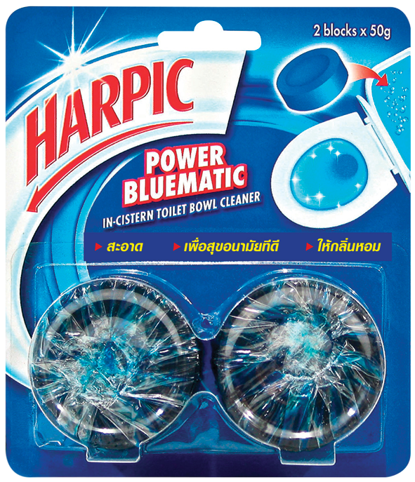 Makroclick | HARPIC TOILET BOWL CLEANER TABLET 2PCS 100GX3