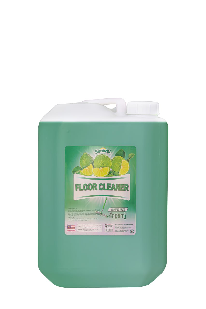 Makroclick | SUNWEL FLOOR CLEANER KAFFIR LIME 20LX1