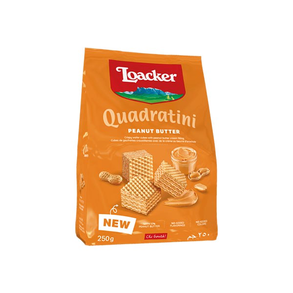Makroclick | LOACKER PEANUT BUTTER WAFER 250GX1