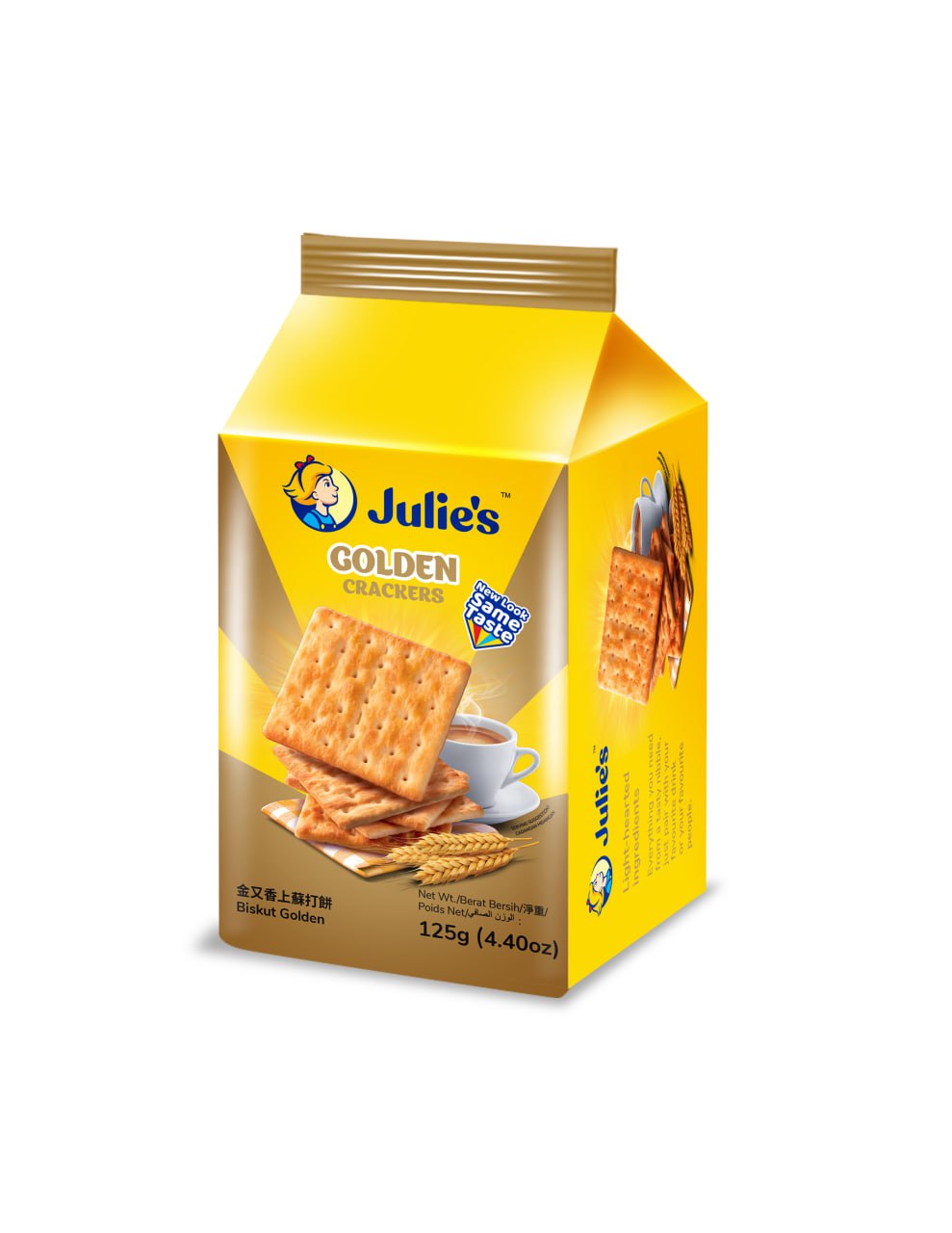 Makroclick | JULIES GOLDEN CRACKERS 125GX6