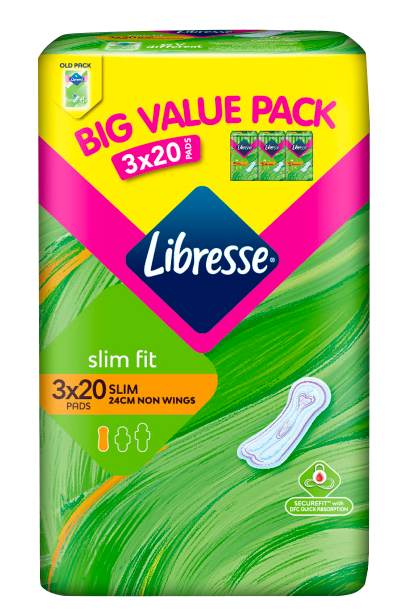 Makroclick | LIBRESSE VALUEPACK SLIM NON-WING SANITARY PAD 20X1