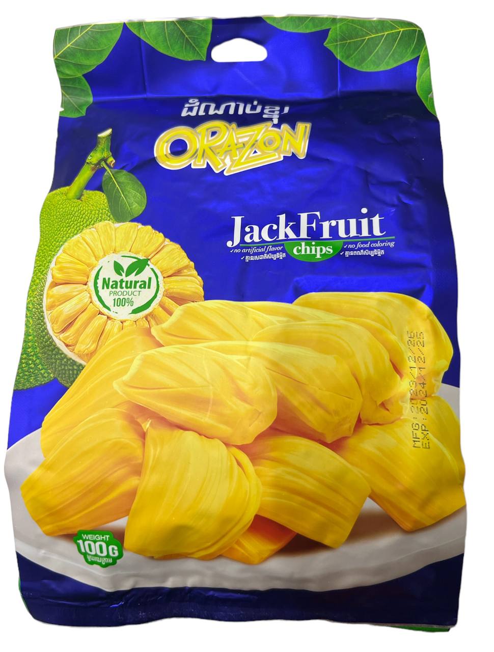 Makroclick | ORAZON JACK FRUIT CHIP 100GX1