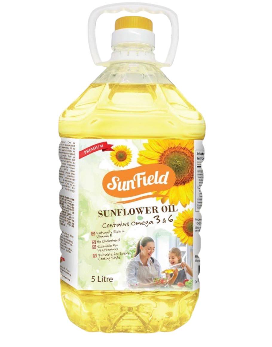 Makroclick | SUNFIELD Sunflower Oil 5LX1