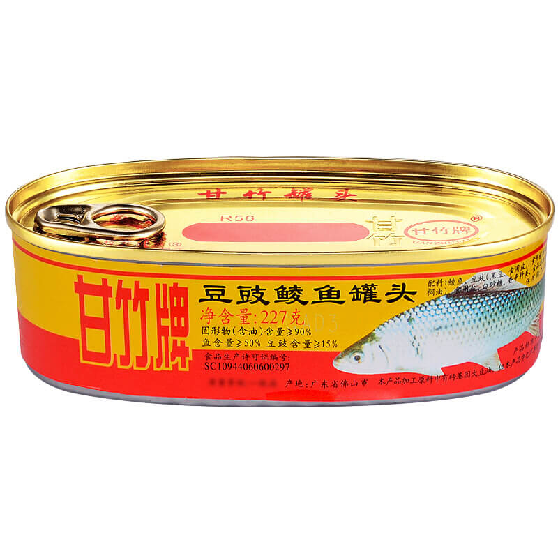 Makroclick | GANZHU CARP FISH BLACKBEAN CANNED FISH 227Gx1
