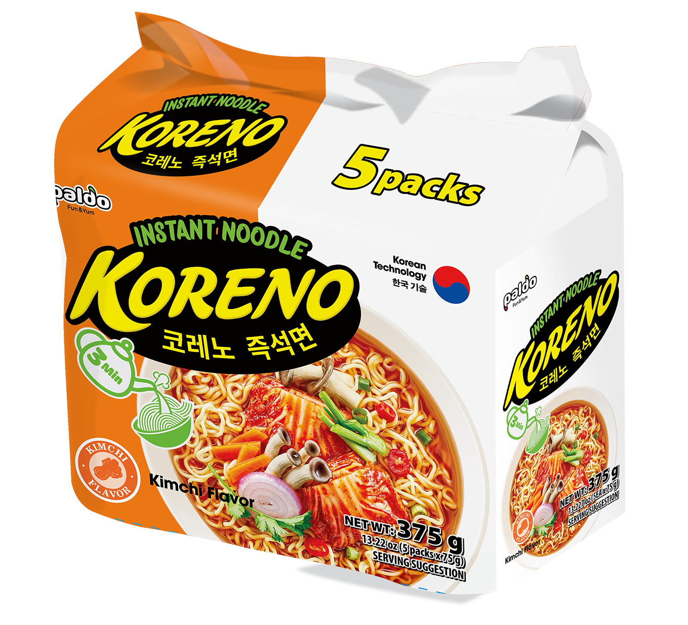 Makroclick | KORENO KIMCHI FLAVOR 375GX5