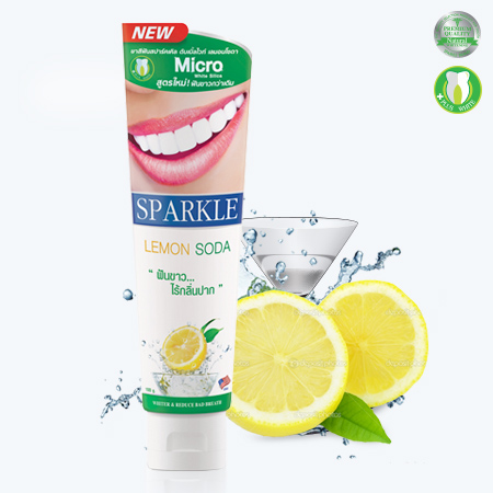 Makroclick | SPARKLE TOOTHPASTE LEMON SODA 100GX2