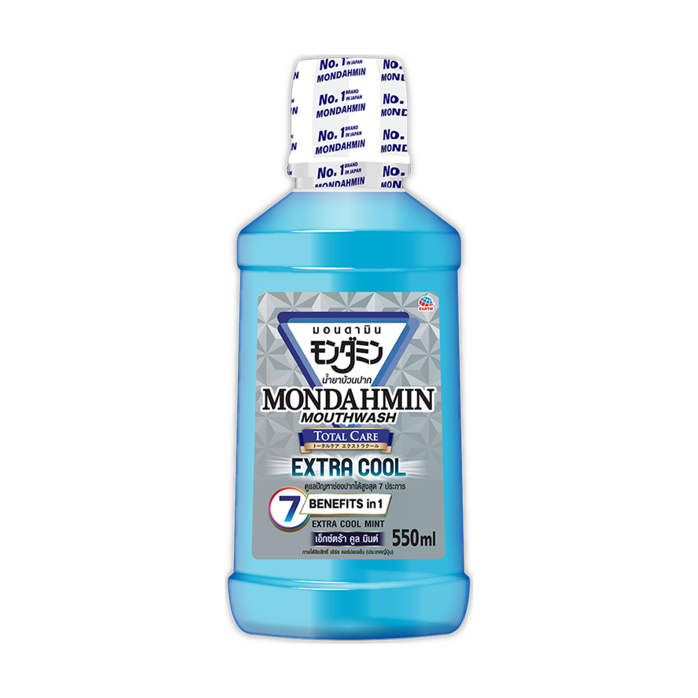 Makroclick | MONDAHMIN MOUTHWASH EXTRA COOL 550MLX1