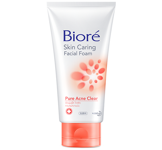 Makroclick | BIORE FACIAL FOAM PURE ACNE CLEAR 100MLX1