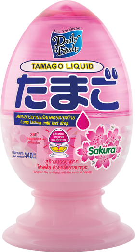 Makroclick | DAILY FRESH TAMAGO AIR FRESHENER SAKURA 440ML*1