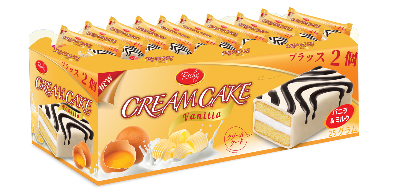 Makroclick | CREAMCAKE FILLED VANILLA 25GX20