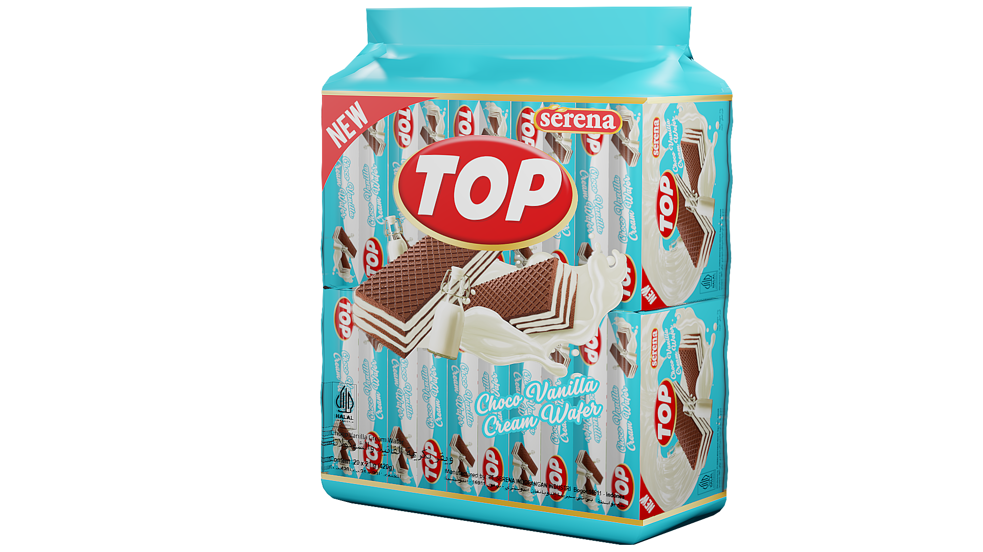 Makroclick | TOP VANILLA CREAM WAFER 21GX20