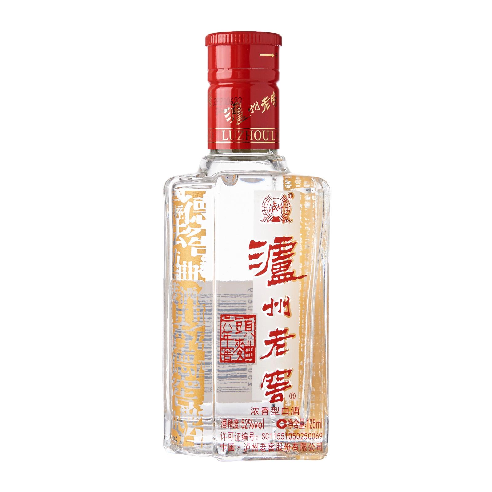 Makroclick | LUZHOU LAOJIAO CHINESE LIQUOR 6 YEAR (52%) 125ML*1