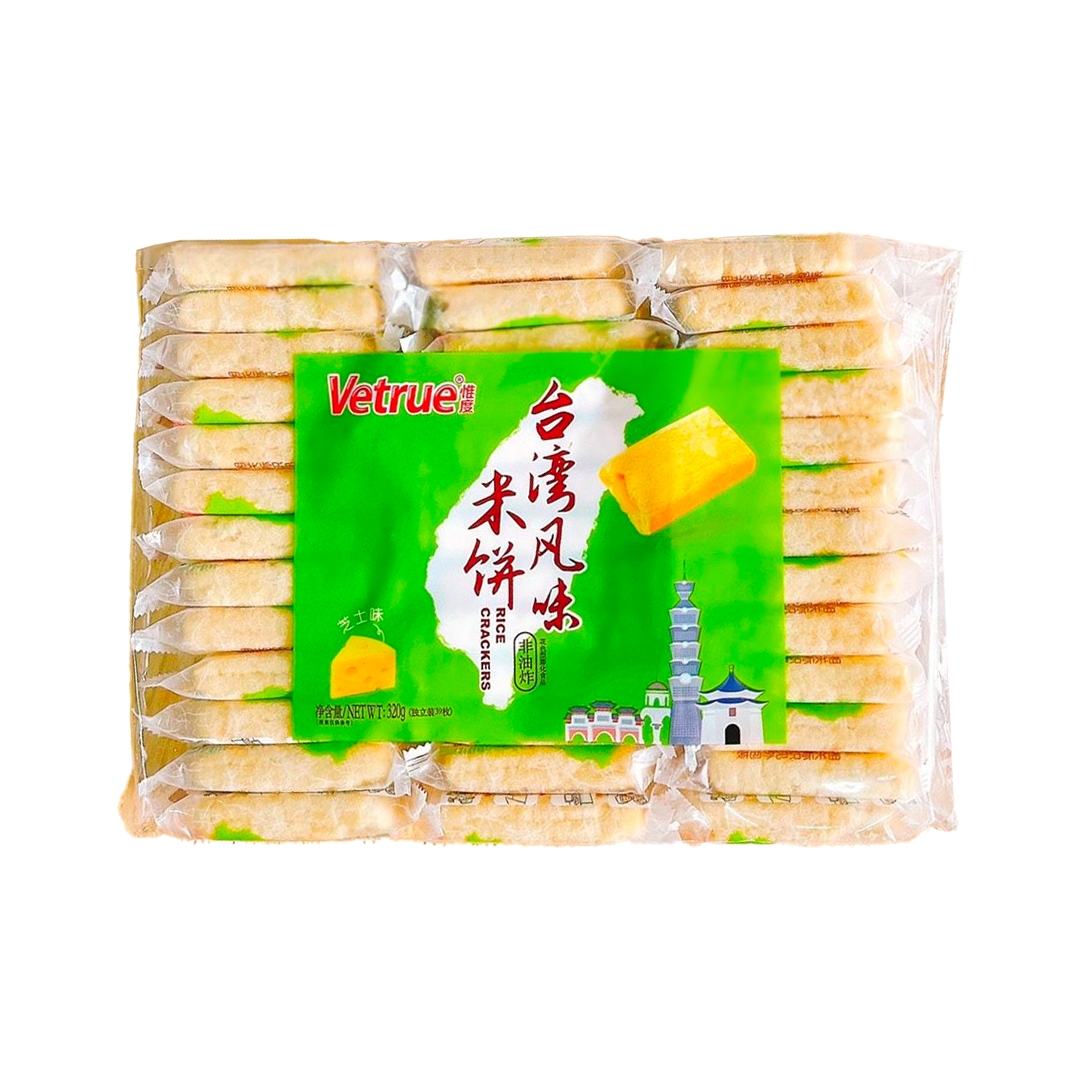 Makroclick | VETRUE RICE CRACKER CHEESE 320G*1