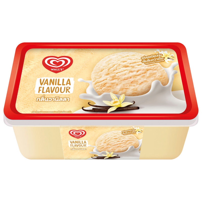 Makroclick | WALL'S ICE CREAM VANILLA FLAVOUR 390G.
