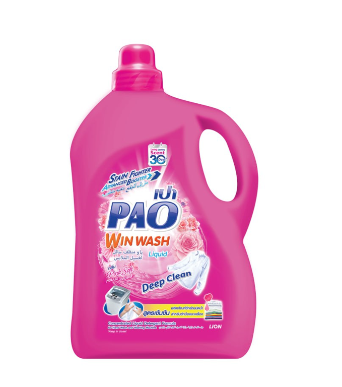 Makroclick | PAO WIN WASH LIQUID DETERGENT SOFT 3000ML*1