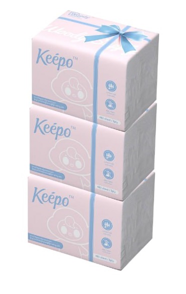Makroclick | KEEPO FACIAL TISSUE 480SHEET 3PLY*3