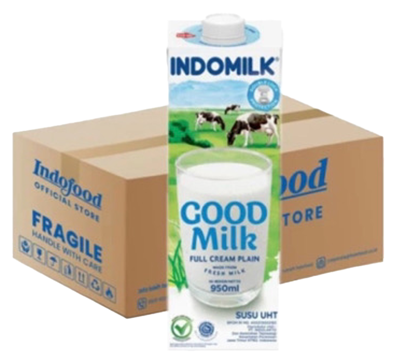 Makroclick | INDOMILK FRESH MILK 1L*12