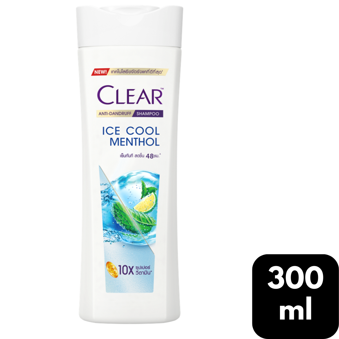 Makroclick | CLEAR SHAMPOO ICE COOL MENTHOL BLUE 300MLX1