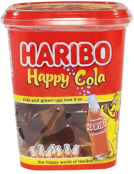 Makroclick | HARIBO JELLY HAPPY COLA CUP 150GX1