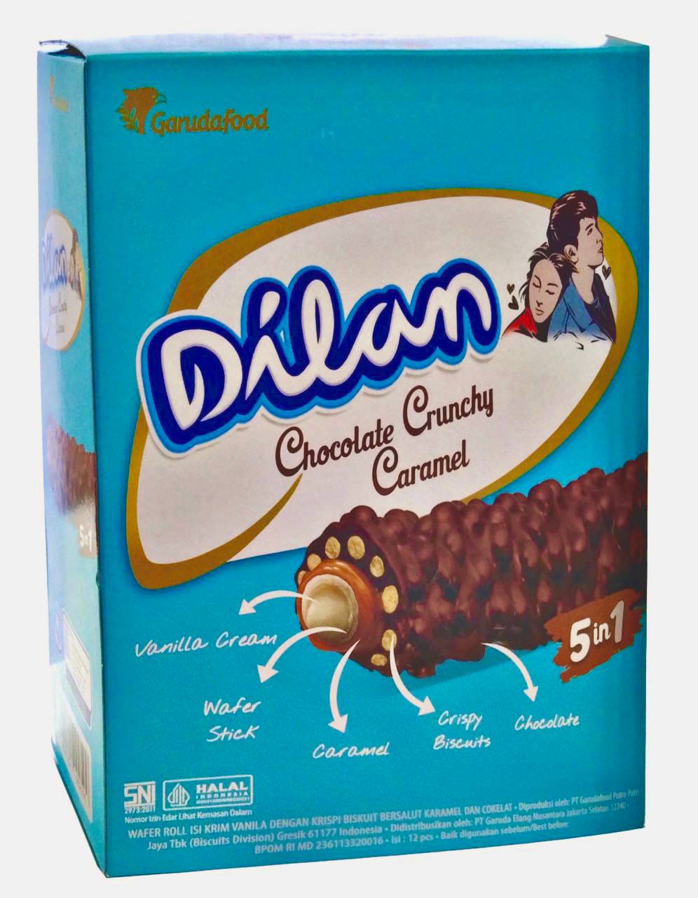 Makroclick | DILAN CHOCO CRUNCHY BOX 25GX12