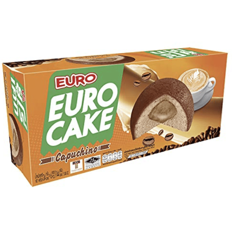 Makroclick | EURO PUFF CAKE CAPPUCINO CREAM 17Gx12