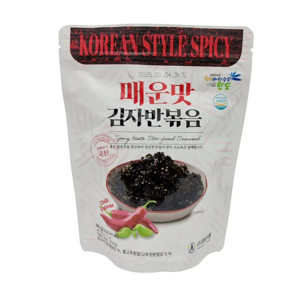Makroclick | WANDO KOREAN SPICY SEAWEED 60GX1