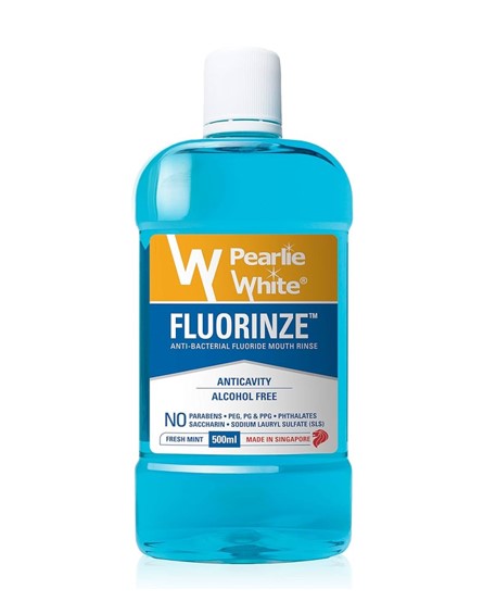 Makroclick | PEARLIE WHITE MOUTHWASH ALCOHOL FREE 500MLX1