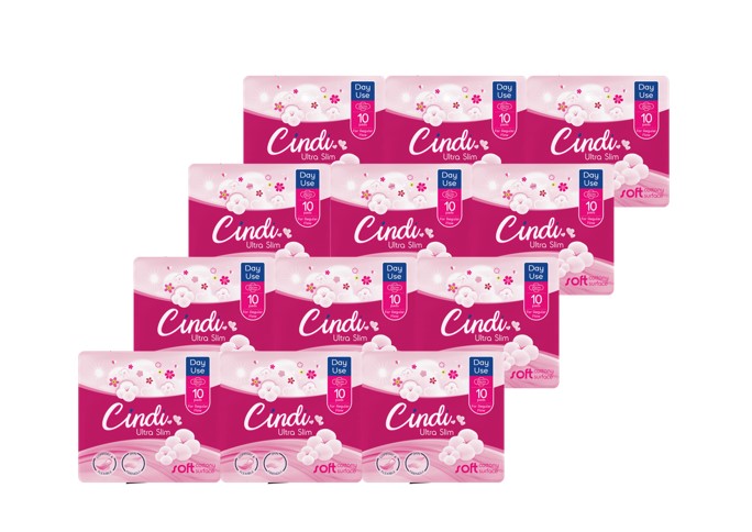 Makroclick | CINDI ULTRA SLIM DAY USE WING 25 CM SANITARY PAD 10'SX12