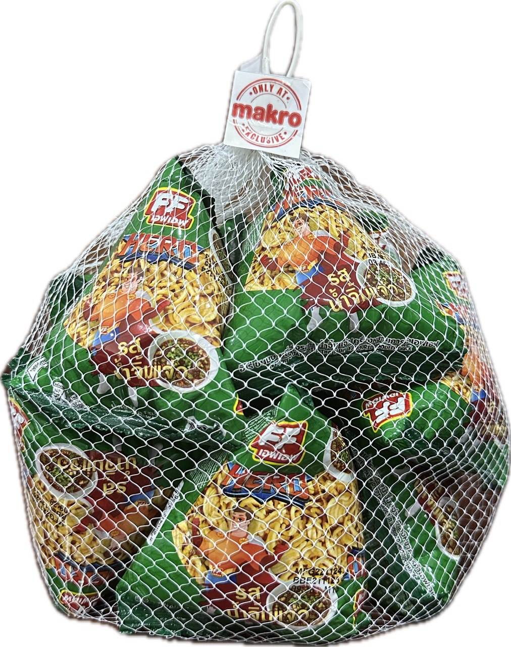 Makroclick | FF Hero Noodle Snack Jaew Sauce Flavor 20g *12