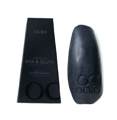 Makroclick | OCIIO BAR SOAP CHARCOAL HYA&GLUTA 100GX3
