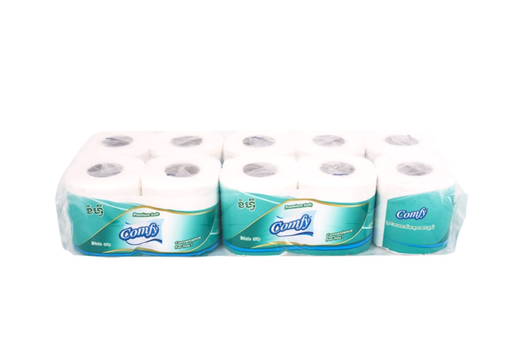 Makroclick | COMFY TOILET PAPER GREEN 2PLY 26M 1*10