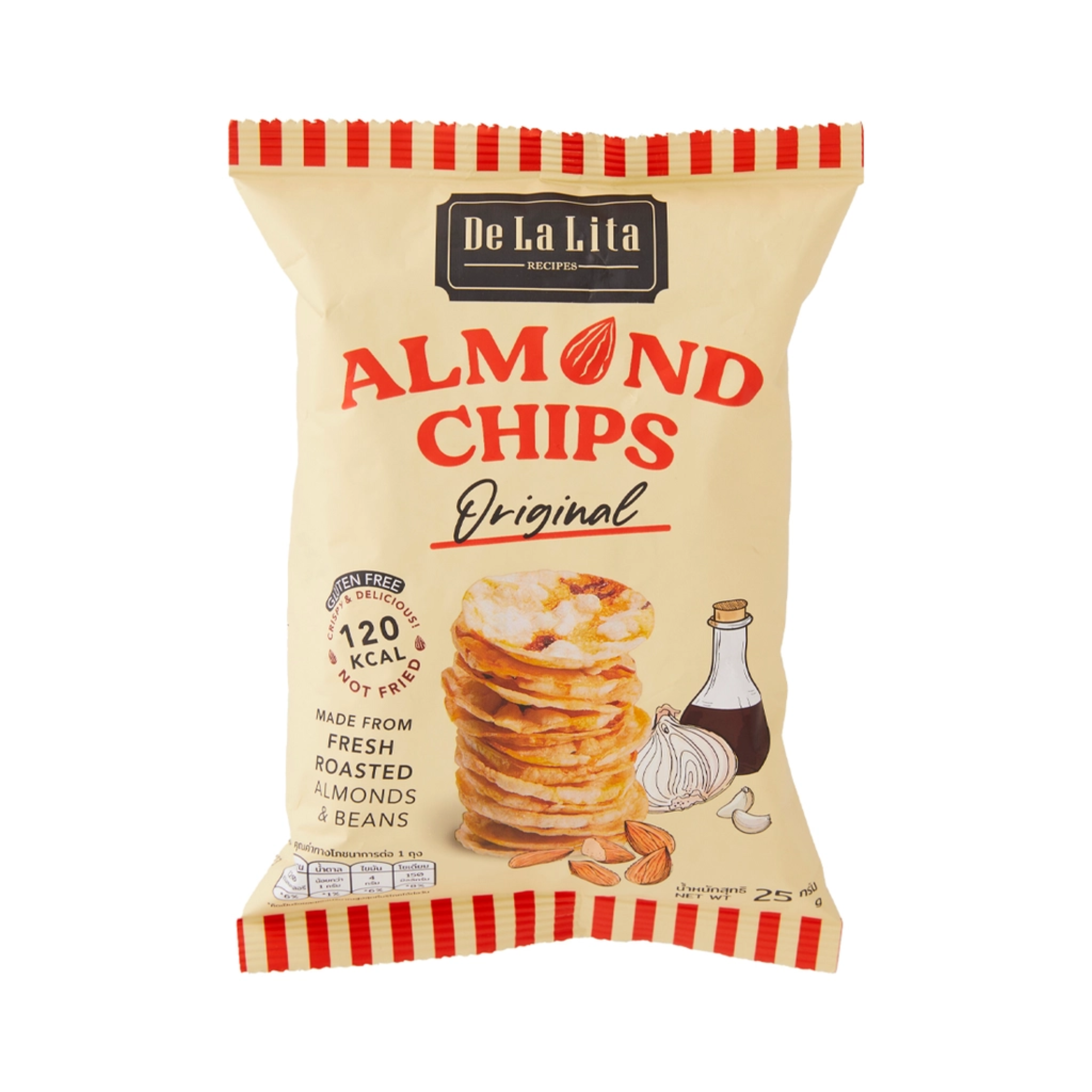 Makroclick | DE LA LITA Almond Chip Original favor 25g*1