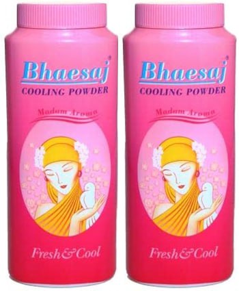 Makroclick | Bhaesaj Cooling Powder Fresh & Cool 200 g x 2