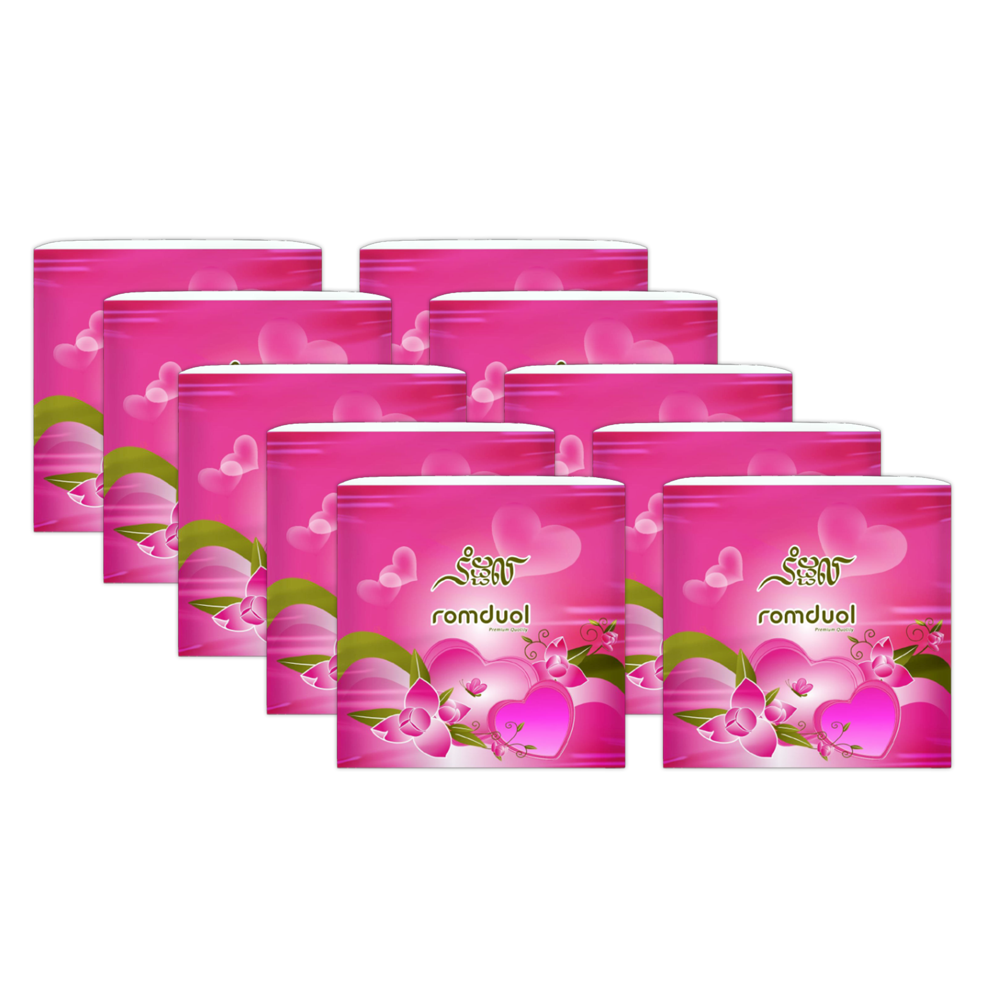 Makroclick | Romdoul Facial Pink400gx2plyx10