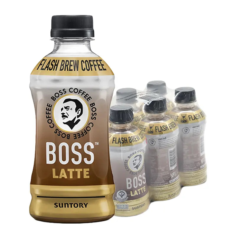 Makroclick | Boss latte ready to drink coffee 230ml x 6