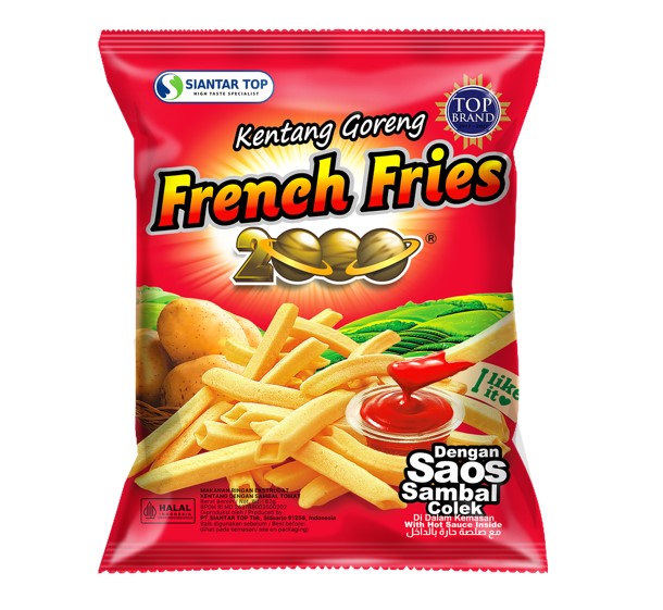 Makroclick | French Fries 2000 tomato chips tomato favor 62g x 4