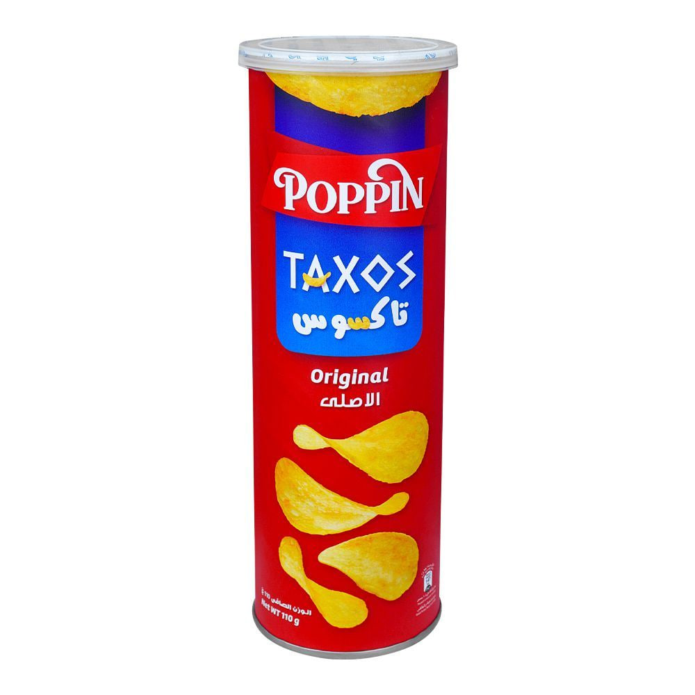 Makroclick | Poppin Taxos potato chips original flavor 110g x 2