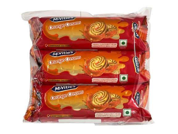 Makroclick | McVitie's biscuit orange cream 61.2g x 3