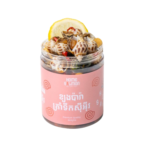 Makroclick | Home salmon marinated babylonia snail with soy sauce 500g x 1