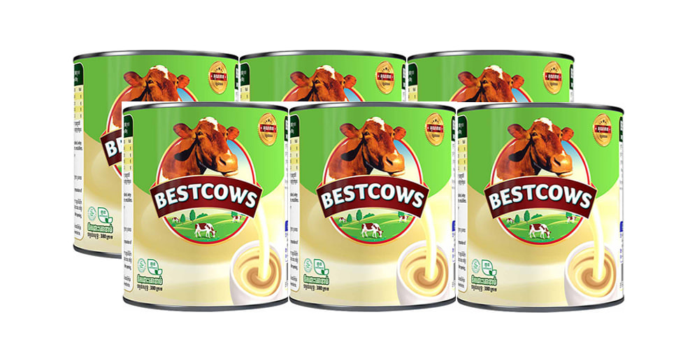 Makroclick | BEST COWS CONDENSED MILK 380G*6
